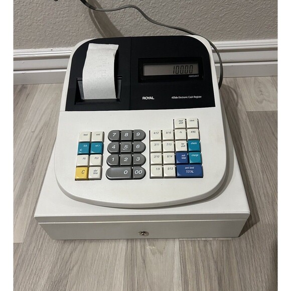 Royal | Other | Royal 435dx Programmable Electronic Cash Register With ...